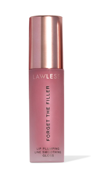 LAWLESS - Forget the Filler Lip Plumper Line Gloss Pop the Rosé 0.11 fl ...