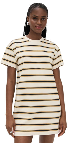 LE BOP - Dory Dress Ivory/Khaki/Black L