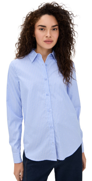 Le Superbe - Subtle Shine Ex BF Shirt Blue Shine 4