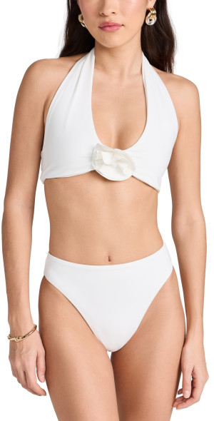 Maygel Coronel - Lebrija Bikini Set Off White One Size