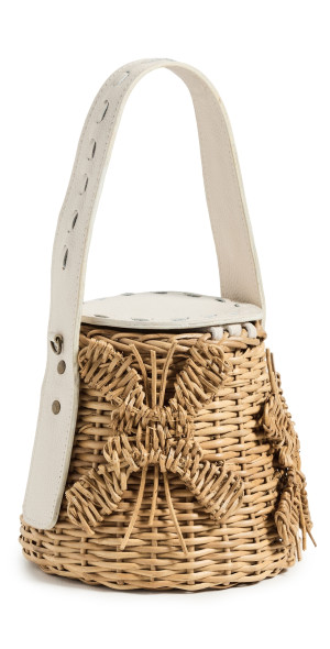 PatBO - PatBo x Nannacay Helena Bag Natural And Cream One Size