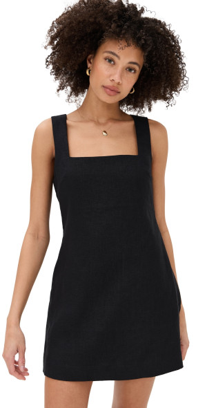 POSSE - Alice Mini Dress Black XXS