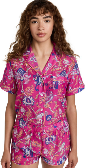 Roller Rabbit - Amanda Lulu Short Set Hot Pink L