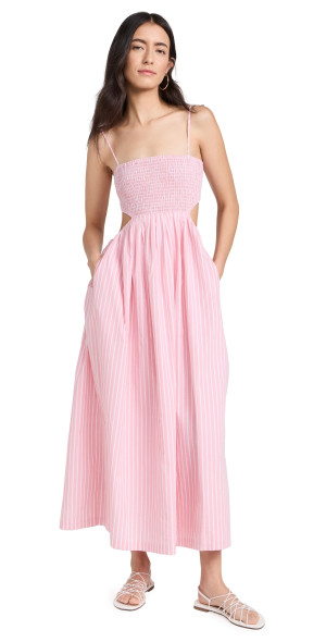 Saylor - Suzi Dress PINK SALMON M