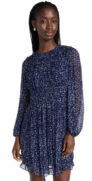 Shoshanna - Hallie Dress Ink Multi 8