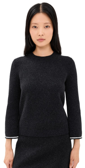 Theory - Tweed Top J Black Multi P