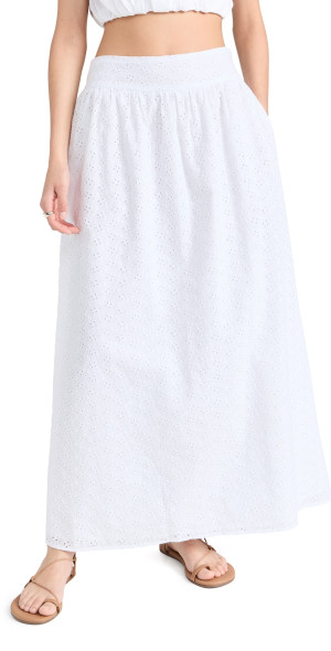 WAYF - Maxi Skirt Ivory L