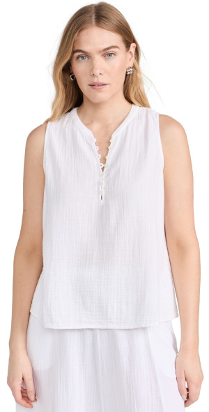 XIRENA - Tish Top White S