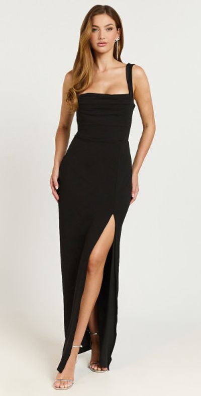 maxi dress with split