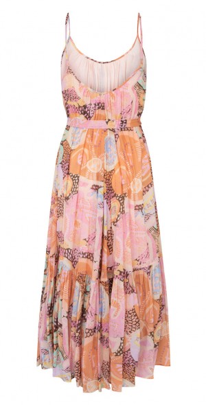 Spell - Maleisha Moo Strappy Maxi Dress