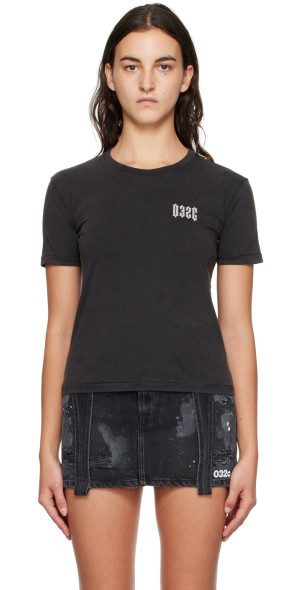 032c - Black Kepler System T-Shirt