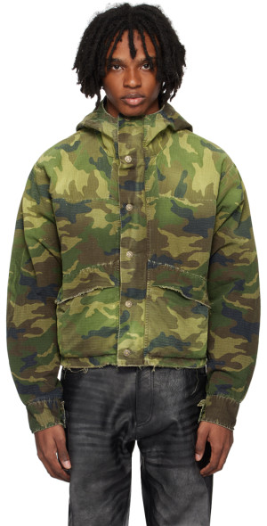 424 - Khaki Camo Jacket