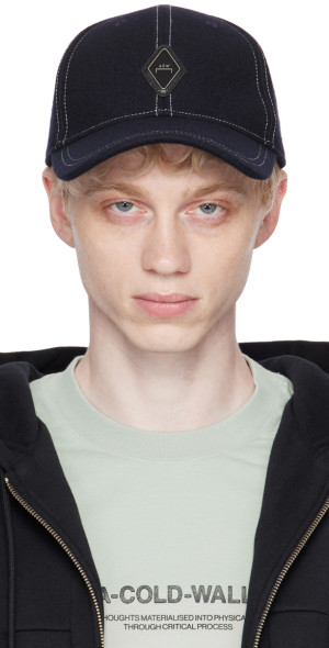 A-COLD-WALL - * Navy Diamond Cap