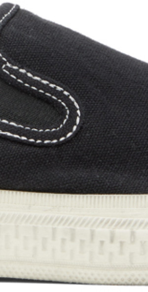 Acne Studios - Black Ballow Tumbled Slip On Sneakers