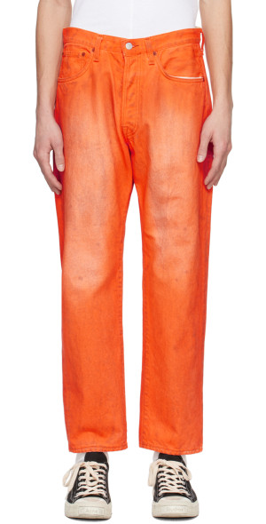 Acne Studios - Orange Relaxed-Fit Jeans