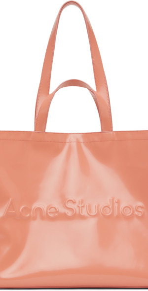 Acne Studios - Pink Logo Shoulder Tote