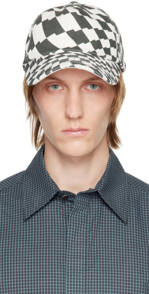 ADER error - Black & White Check Cap