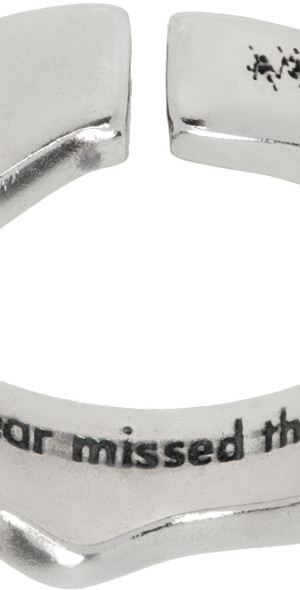 ADER error - Silver Cinder Mid Ring