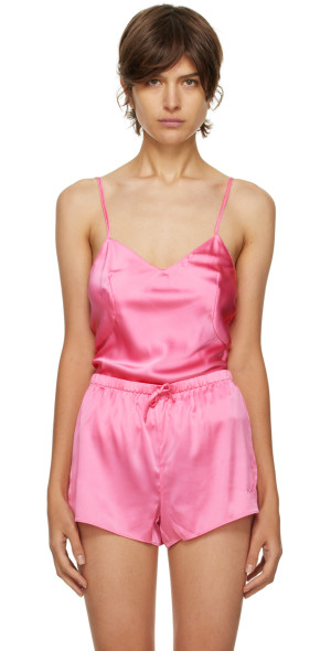 Agent Provocateur - Pink Arlette Pyjama Shorts