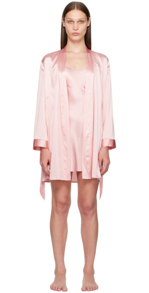 Agent Provocateur - Pink Arlette Robe