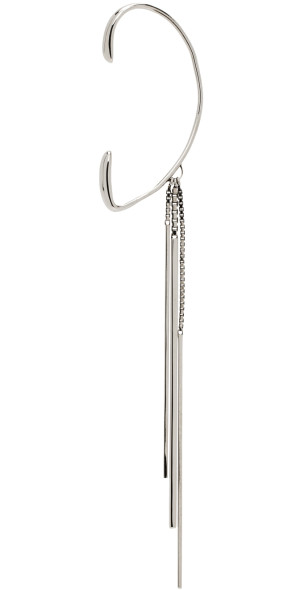 Alexander McQueen - Silver Cup Chain Ear Cuff