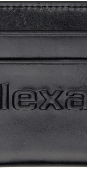 Alexander Wang - Black Punch Card Holder