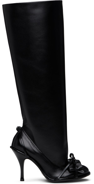 ALL-IN - Black Double Tall Boots