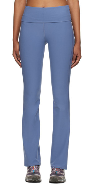 Alo - Blue Bootcut Leggings