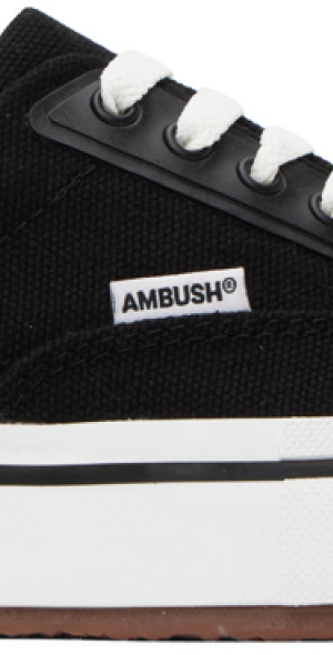 AMBUSH - Black Vulcanized Sneakers