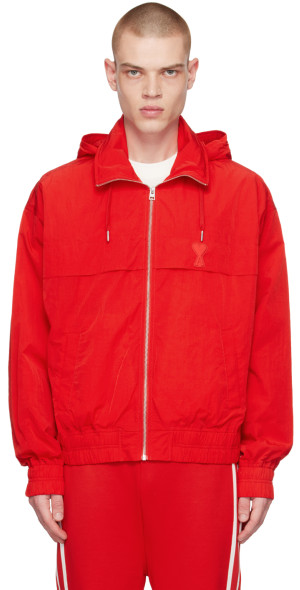 AMI Paris - Red Ami de Caur Jacket