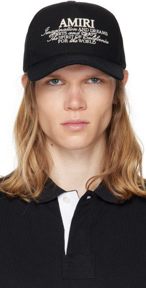 AMIRI - Black ' Spirit' Cap