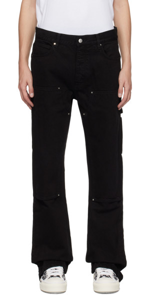 AMIRI - Black Cuff Vent Jeans