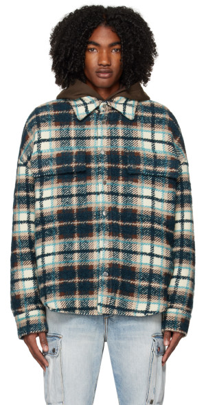 AMIRI - Blue Plaid Jacket