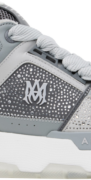 AMIRI - Gray Crystal MA-1 Sneakers