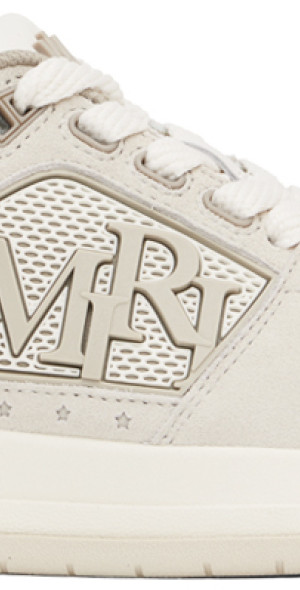 AMIRI - Gray Suede Classic Low Sneakers