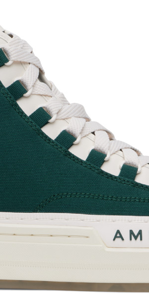 AMIRI - Green 'MA' Court Hi Sneakers