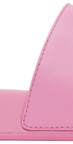 AMIRI - Kids Pink Logo Pool Slides