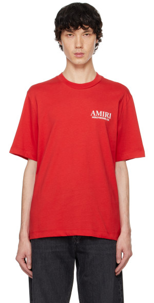 AMIRI - Red Bones Stacked T-shirt