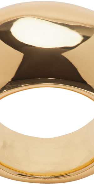 ANINE BING - Gold Bold Dome Ring