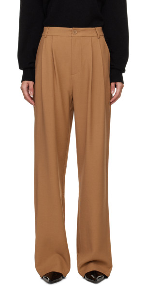 ANINE BING - Tan Carrie Trousers