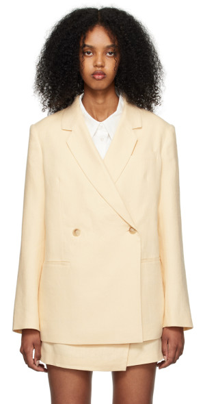 ANINE BING - Yellow Kaia Blazer