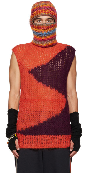 Anna Sui - SSENSE Exclusive Orange Vest