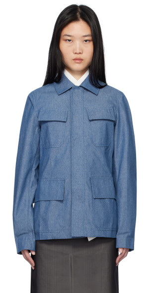AO Yes - Blue Mao Denim Jacket