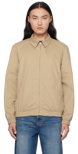 A.P.C. - A. P.C. Beige Gilbert Bomber Jacket