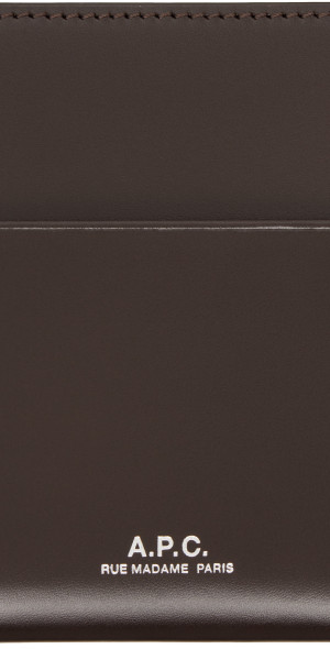 A.P.C. - A. P.C. Brown André Bifold Card Holder