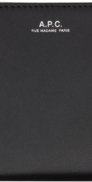 A.P.C. - Black Emmanuel Compact Wallet
