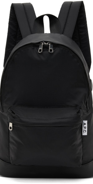 A.P.C. - Black Ultralight Backpack