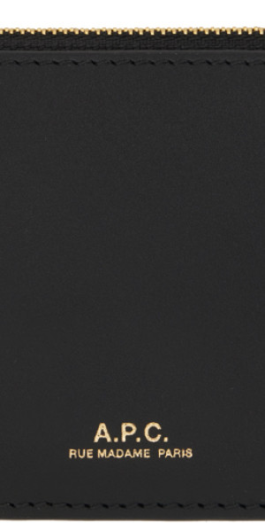 A.P.C. - Black Walter Card Holder