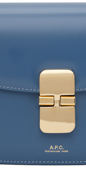 A.P.C. - Blue Mini Grace Bag