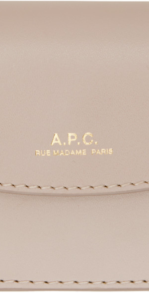 A.P.C. - Gray Genève Trifold Wallet